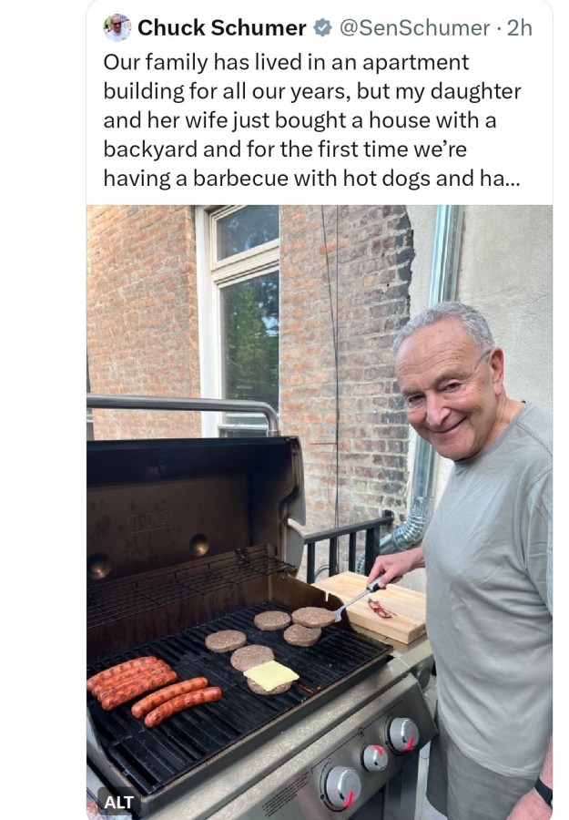 Chuck Schumer’s grill skills | Magnetricity