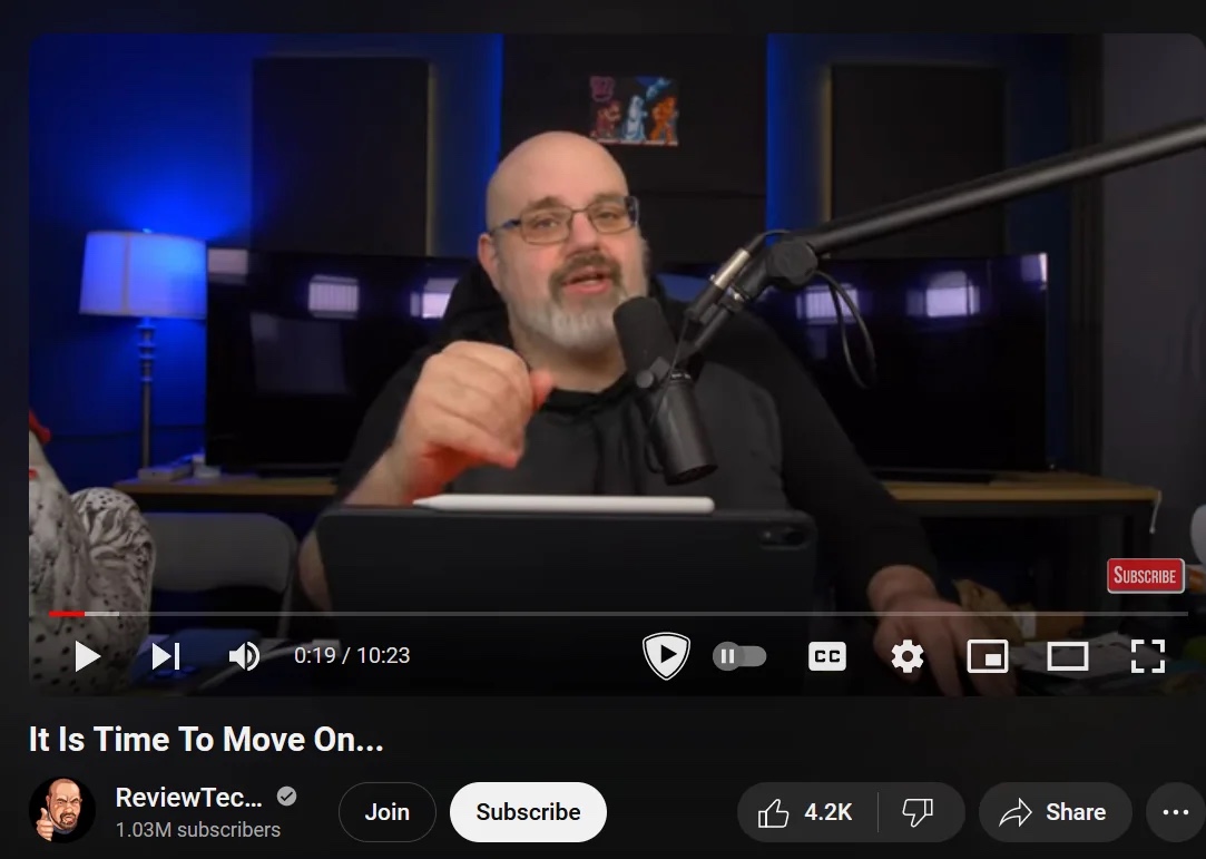 It’s over for ReviewTechUSA. | Magnetricity